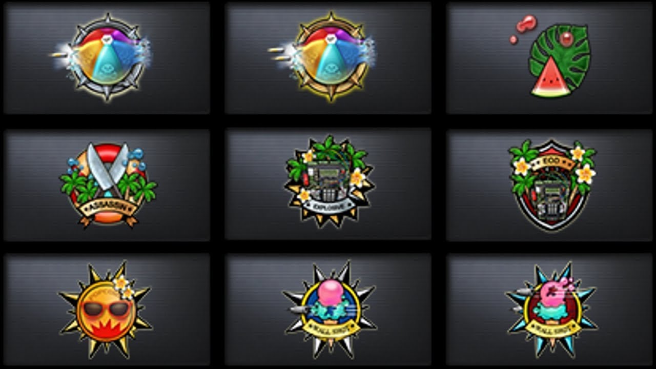 【CF】 Cross Fire China || Summer Killmark (夏日击杀图标) Custom Kill Mark ...