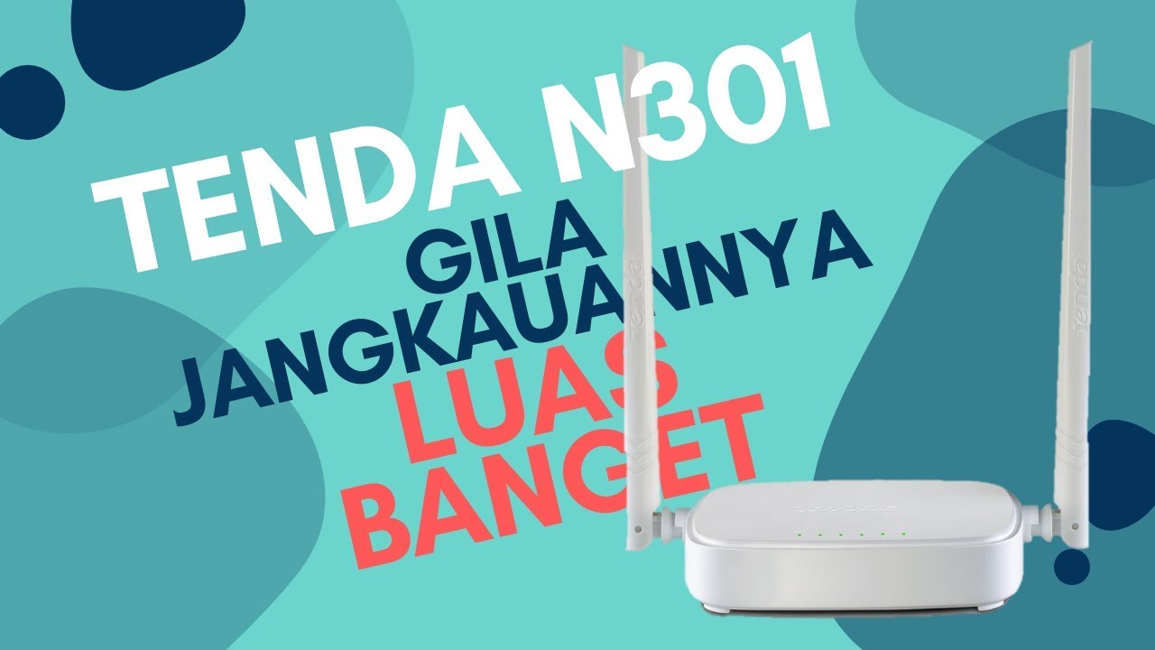 Tenda n301 Wireless N300 Router Review & Unboxing - YouTube