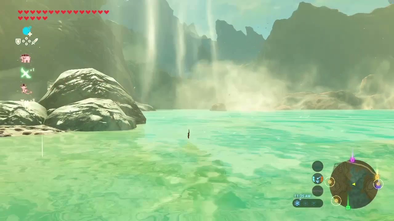 Link is drowning - YouTube