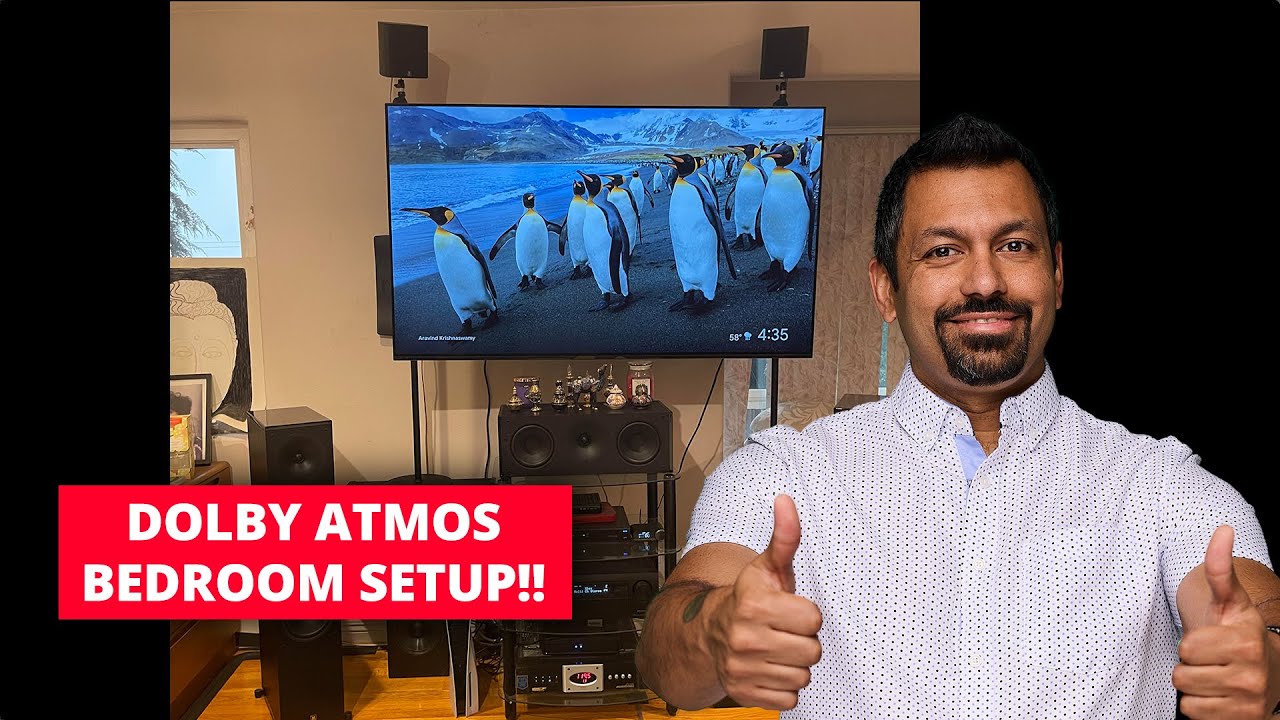 Dolby Atmos Home Theater Tour | Bedroom Setup - YouTube