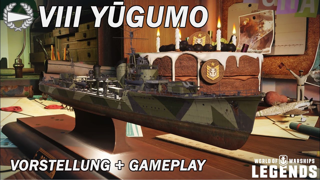 YUGUMO - Vorstellung und erstes Gameplay - World of Warships Legends ...