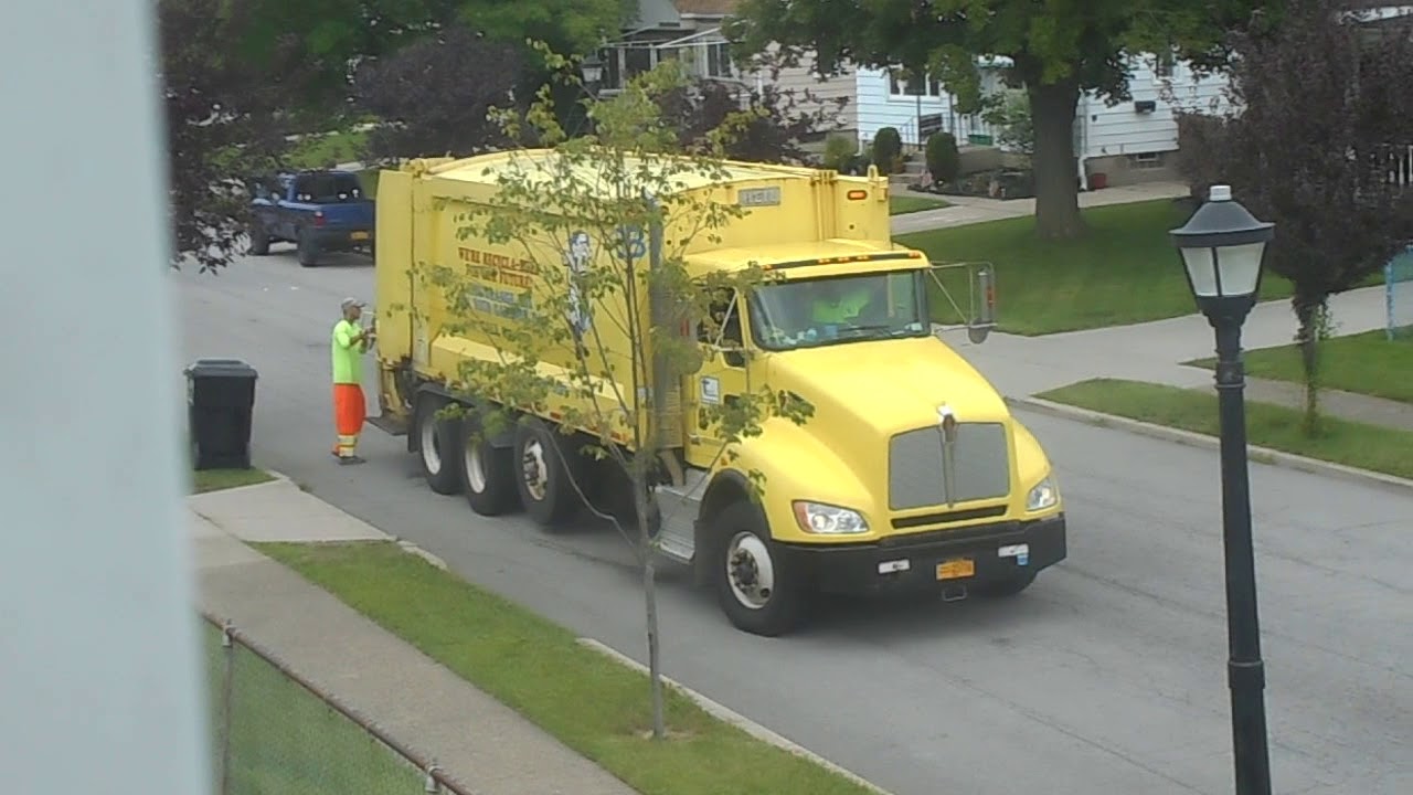 T.O.T Garbage Truck H,W Heil durapack 5000 rear loader - YouTube