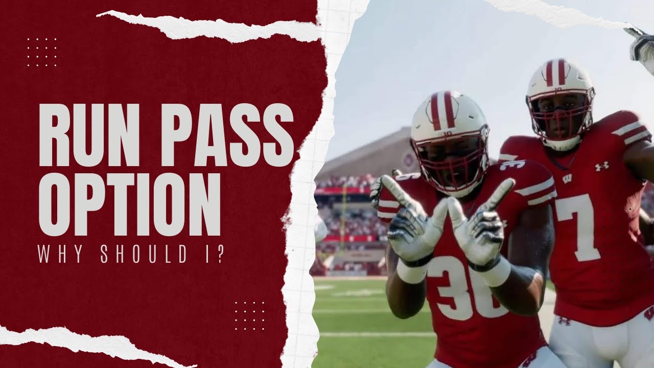 The Run Pass Option #madden24 #gitg - YouTube