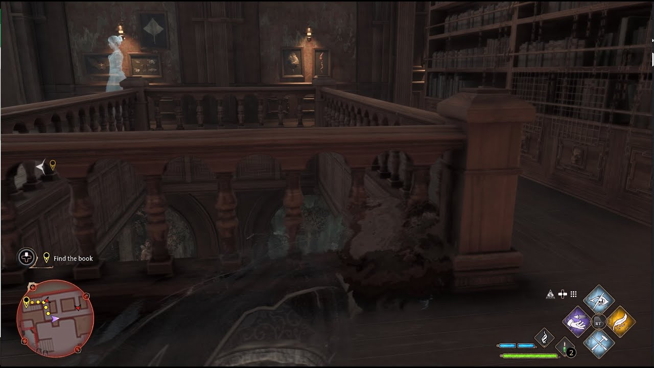 Restricted Section of the Library - Hogwarts E08 - YouTube