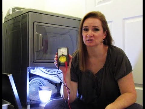 Dire Dryer Part 5: Using a multimeter to test thermal fuse, thermistor ...