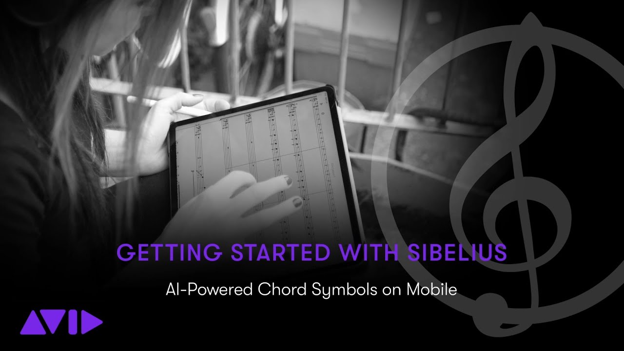 Sibelius for Mobile on iPad: AI-Powered Chord Symbols - YouTube