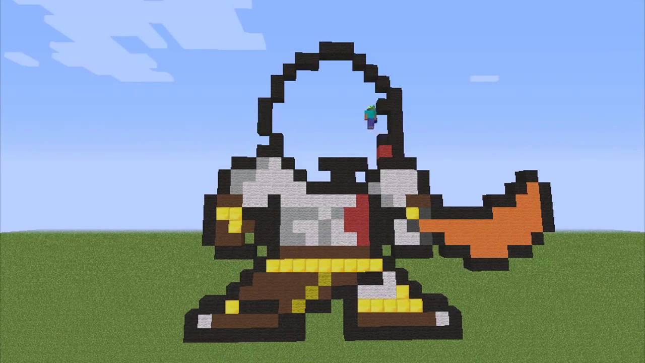 Pixel Art Aleatória #010 - Kratos, God Of War - YouTube