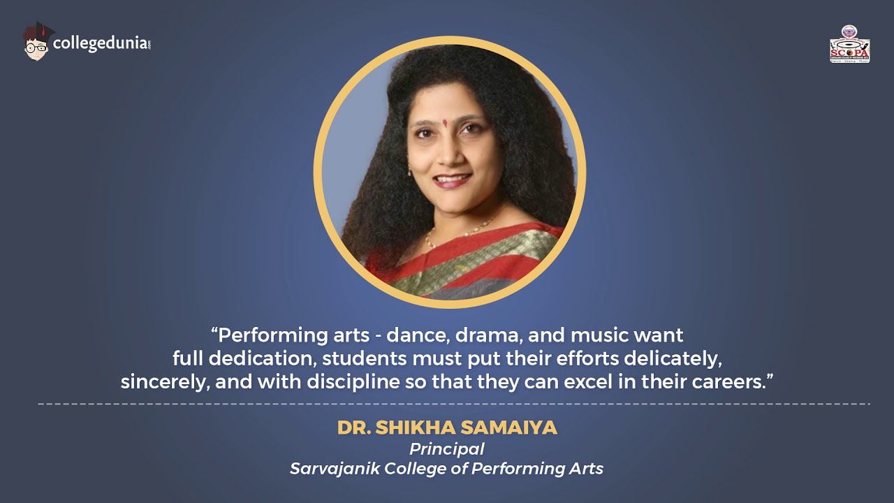 Dr. Shikha Samaiya | Principal | Sarvajanik College of Performing Arts ...