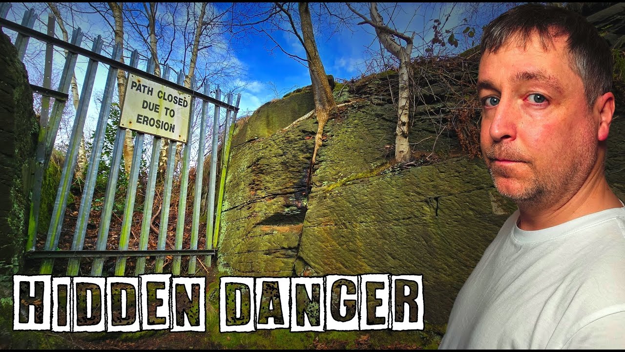 Exploring The Dangerous & Closed Ridge Footpath Of Runcorn Quarry: In ...