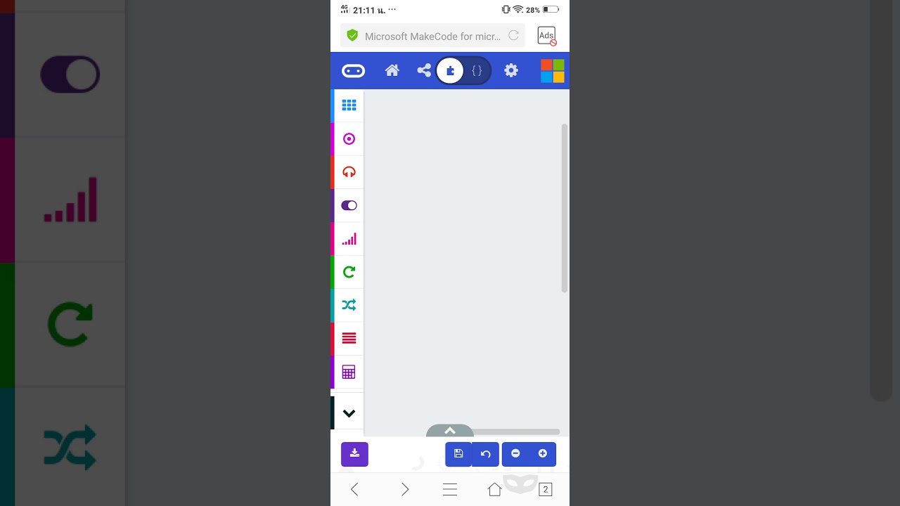 สอนทำเพลง baby shark ในโปรแกรม makecode microbit ในมือถือ - YouTube