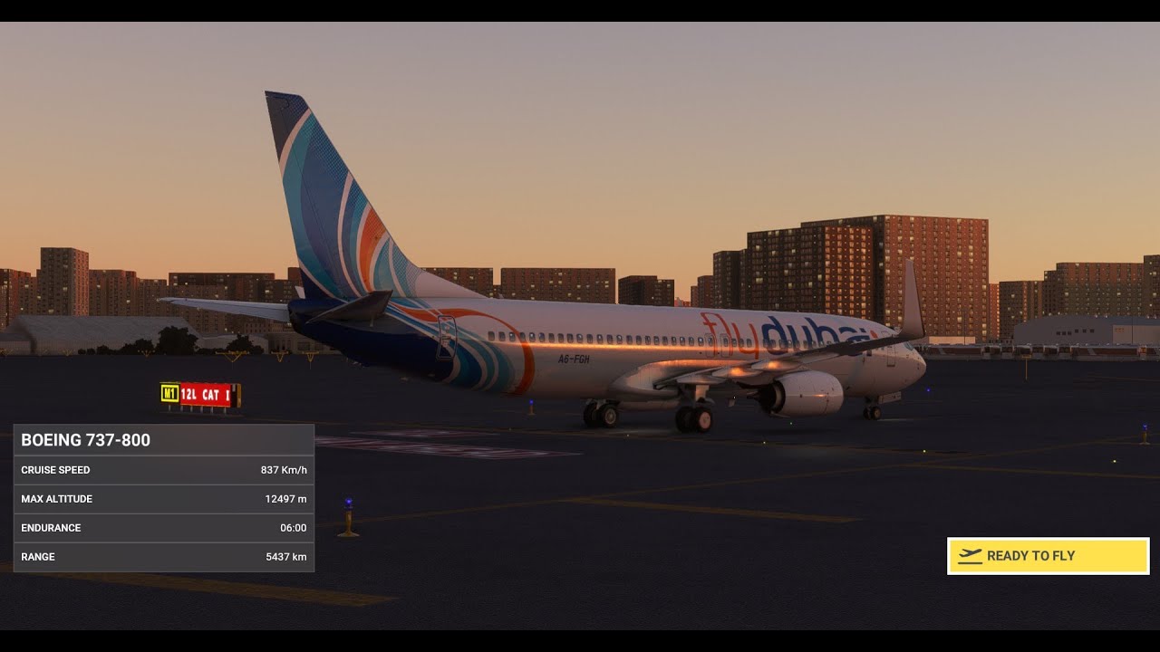🔴 MSFS LIVE | PMDG B737-800 | Dubai Amman | FDB147 - YouTube