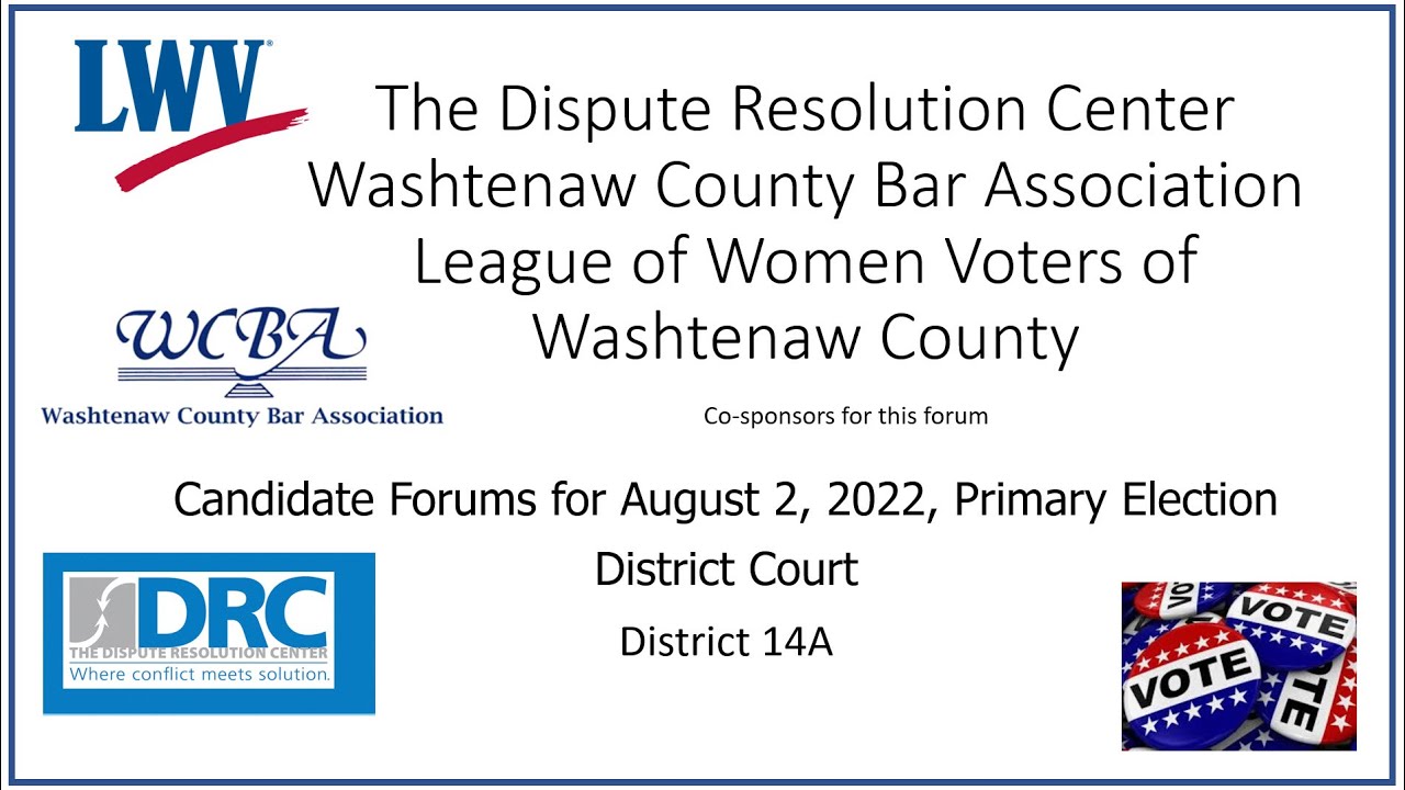 2022 Primary CF Court Distict 14A: Fawn Armstrong. Karl A Barr, Stuart ...