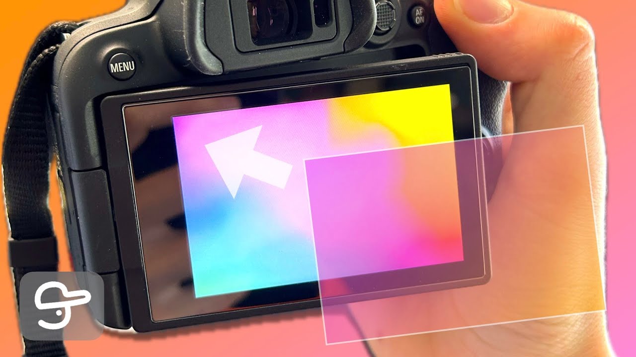 How To Install Screen Protectors On Your Camera Screen - YouTube