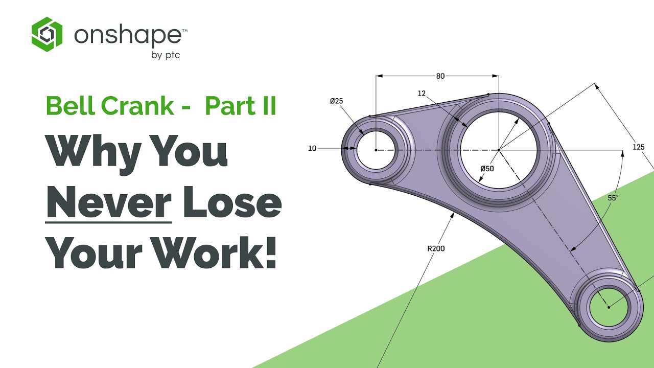Never Lose Your Work - Bell Crank Tutorial Part 2 - YouTube