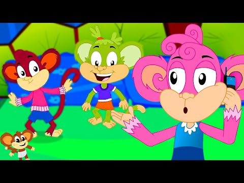 Ten Little Monkeys Jumping On the Bed Song for Kids & Toddlers