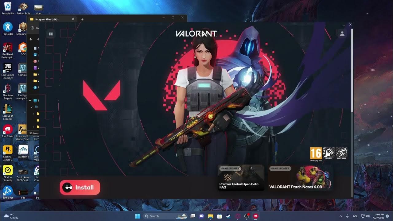 How To Move Installation Folder In Valorant - YouTube
