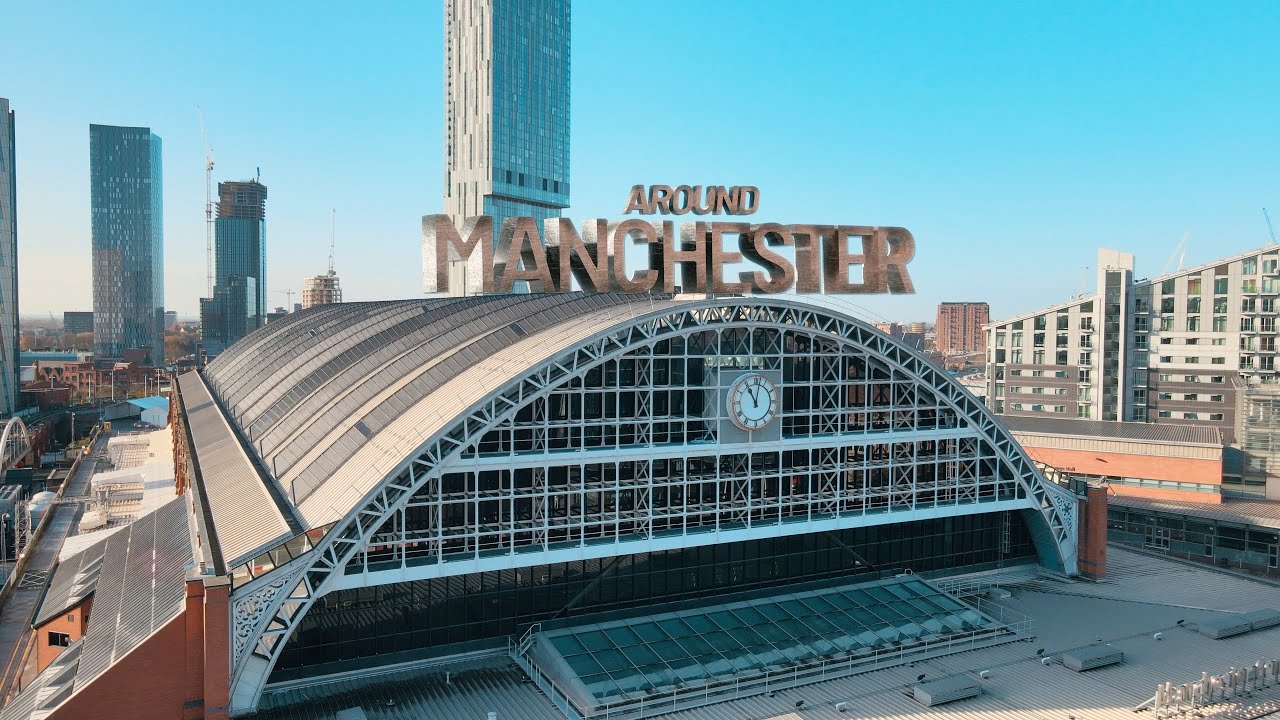 Around Manchester. (Cinematic 4k Drone Video) - YouTube