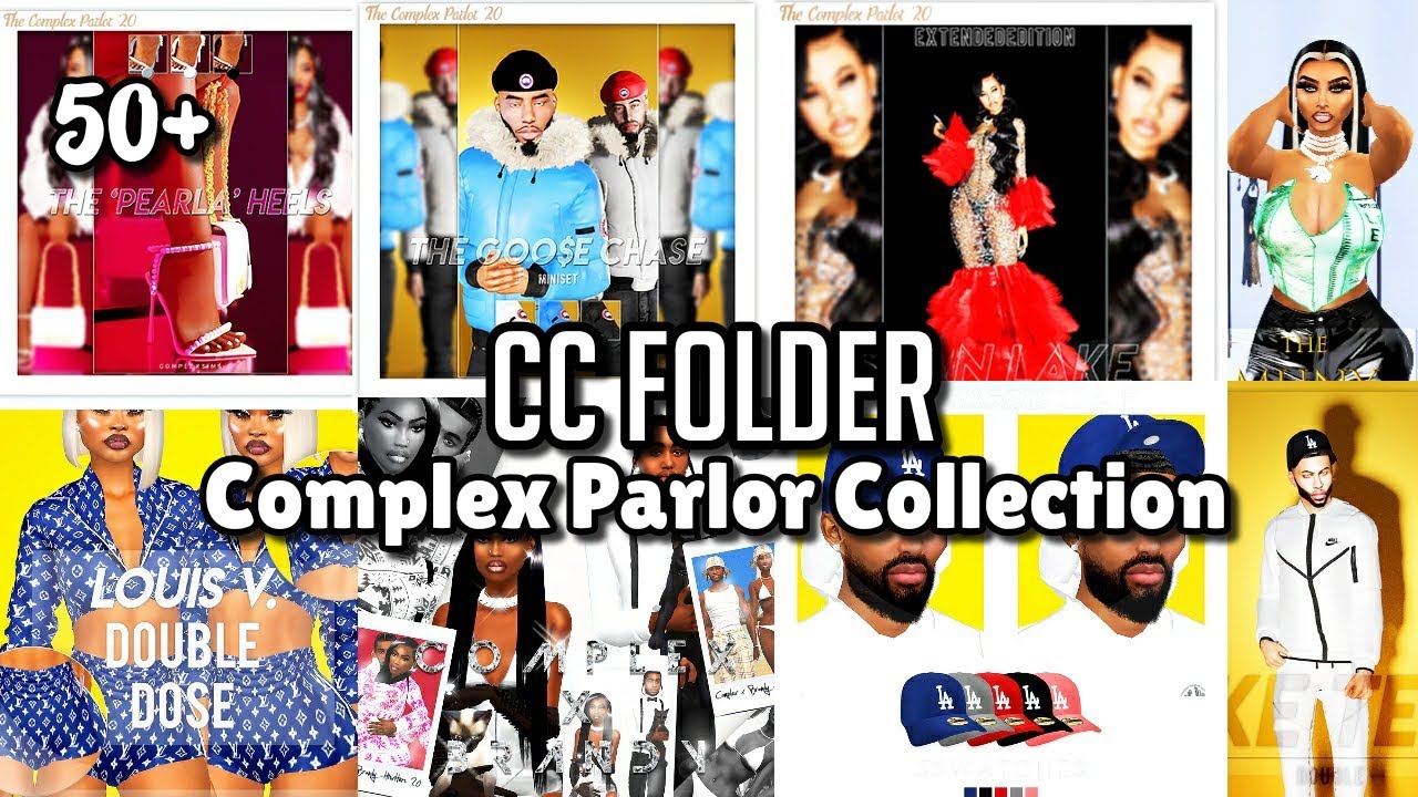 SIMS 4 COMPLEX PARLOR COLLECTION CC FOLDER (50+ ITEMS) *part one*🤩🧡 ...