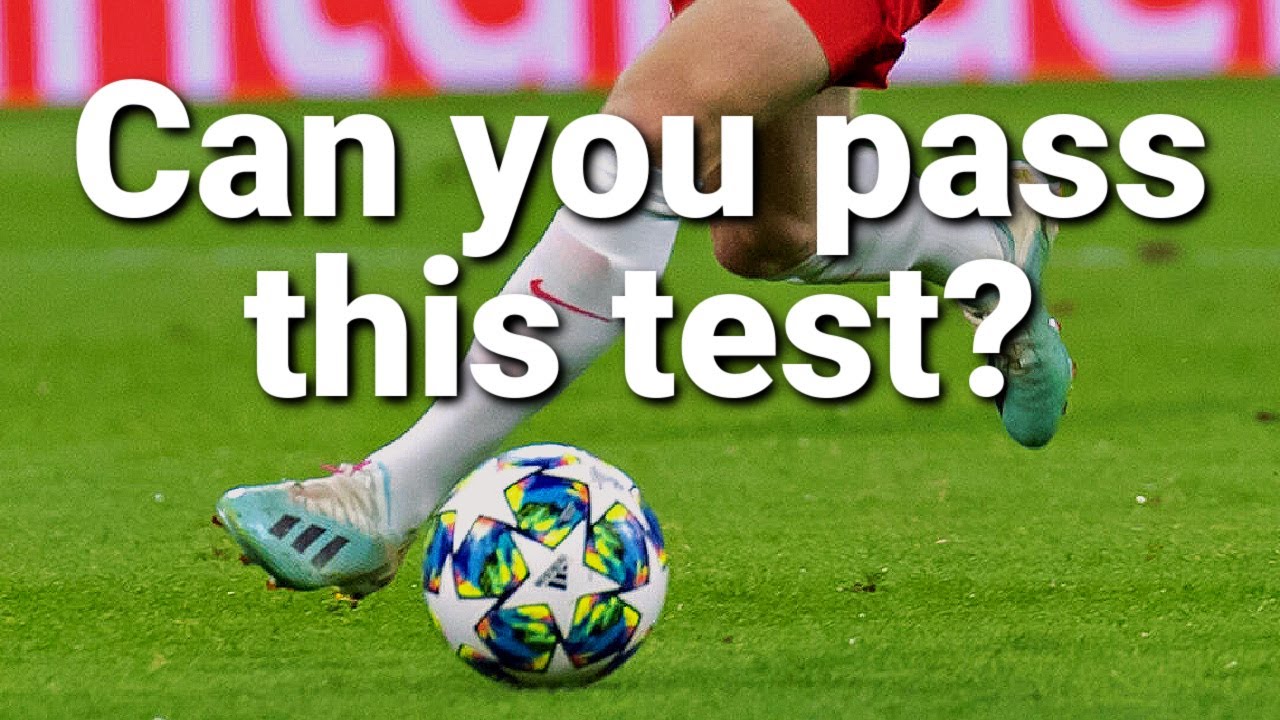 Soccer Skills Assessment: Can you pass this test? - YouTube