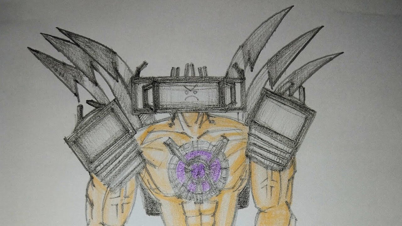 Titan Tvman updated strong version วาดไททันทีแมนอัปเกรด เวอร์ชัน ...