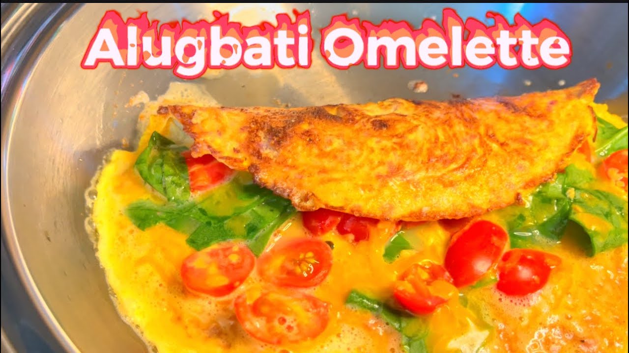 ALUGBATI or Water Spinach Omelette w/ corn beef amazing taste | Happy ...