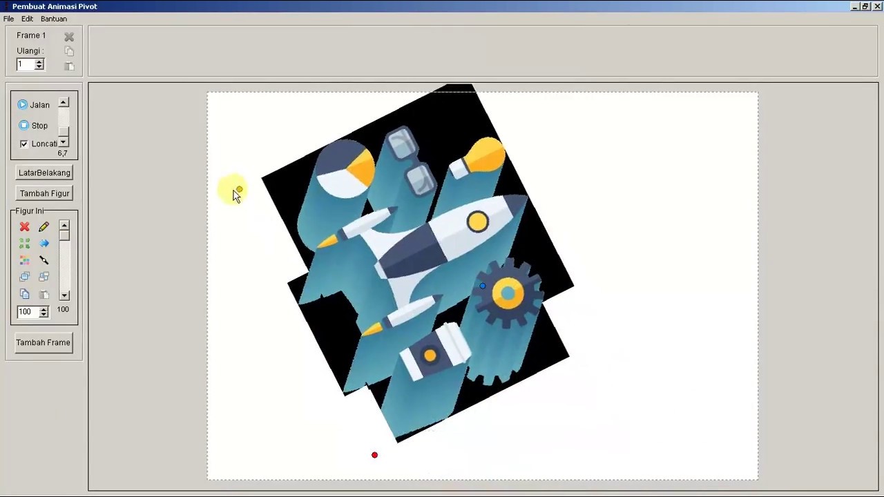 Cara memasukan gambar animasi di Pivot Animator - YouTube