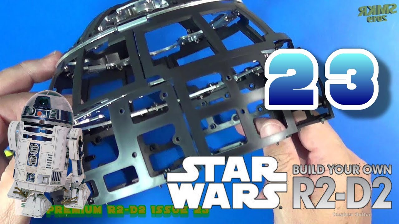 Build the Premium 1:2 Scale R2-D2 Issue 23 - More Extending the Head ...