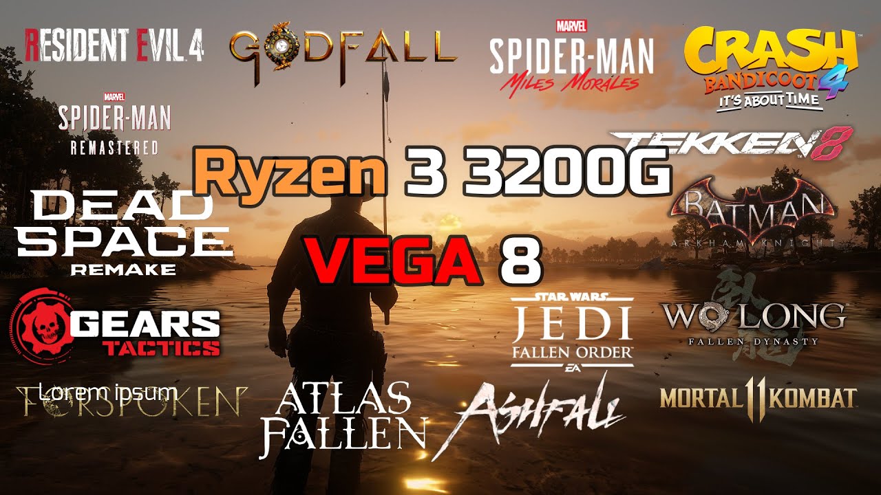 Test In 15 Games | Ryzen 3 3200G VEGA 8 No GPU - YouTube