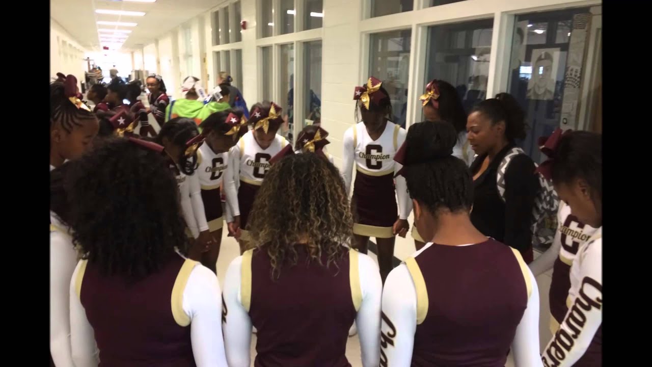 Champion Middle School Chargers Cheer - YouTube