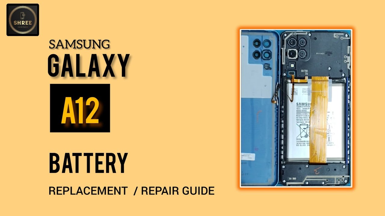 Samsung Galaxy A12 Battery Replacement | Installation | # ...
