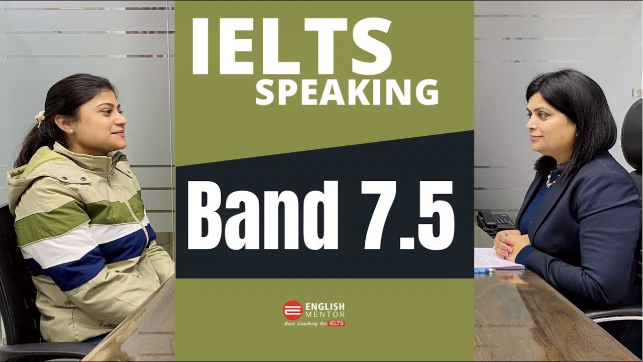 Band 7.5 IELTS Speaking Test - YouTube