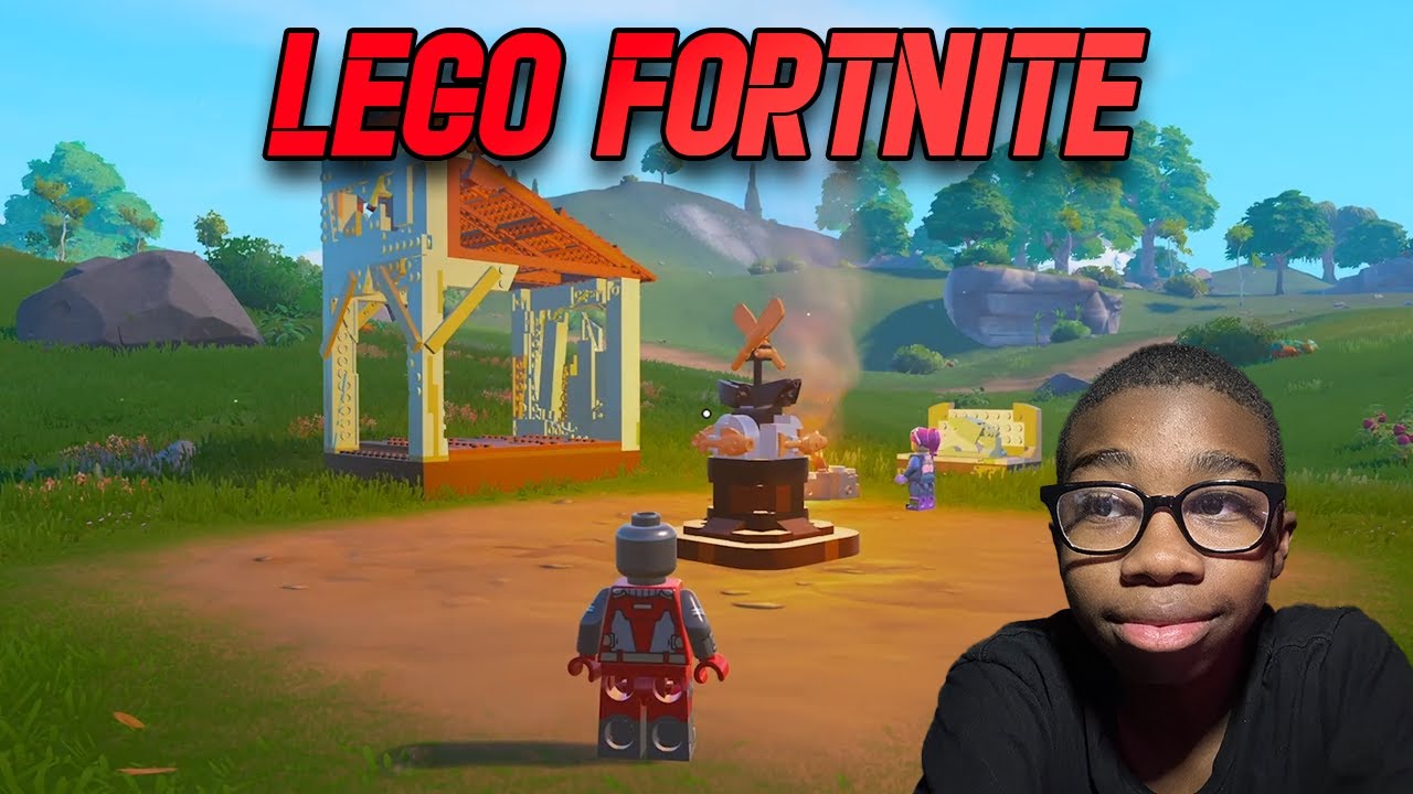 STARTING A VILLAGE IN LEGO FORTNITE - YouTube