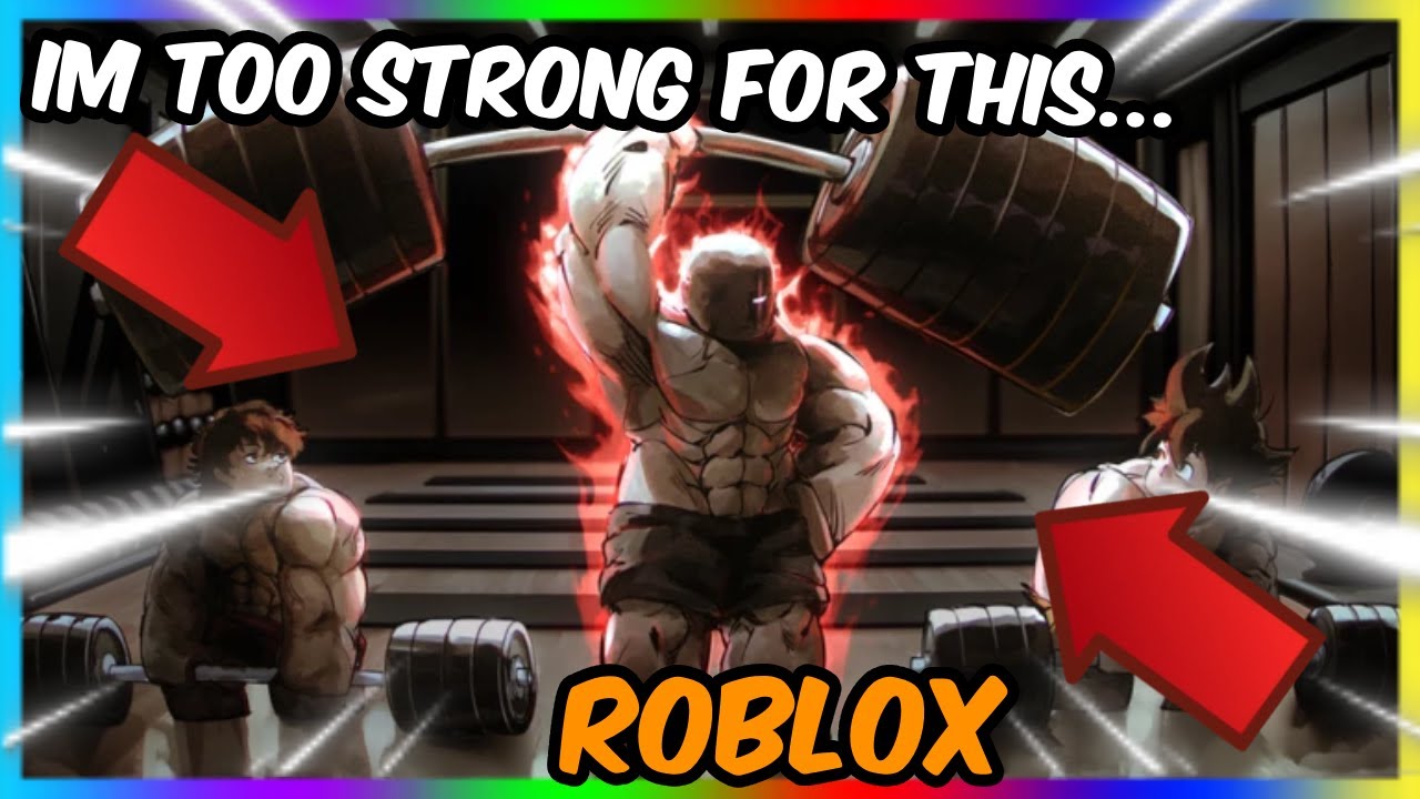 I'M TOO STRONG FOR THIS... (ROBLOX) - YouTube