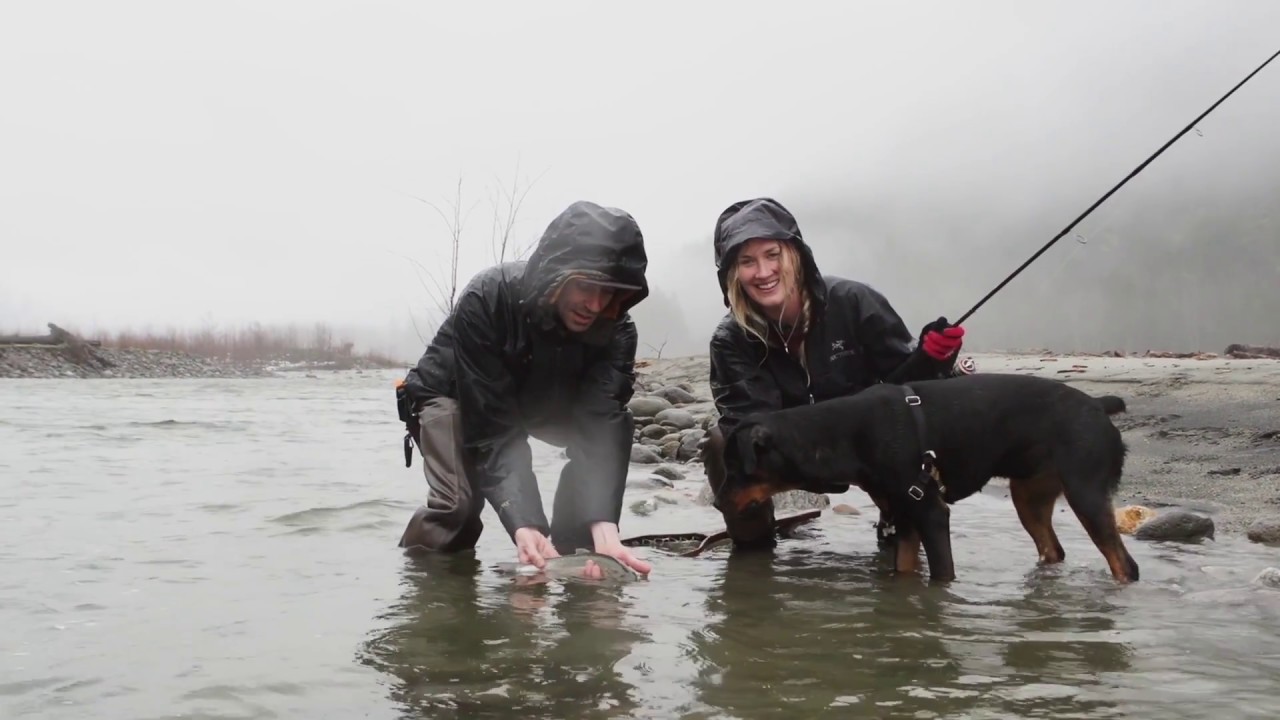 Winter Fishing in Whistler - YouTube