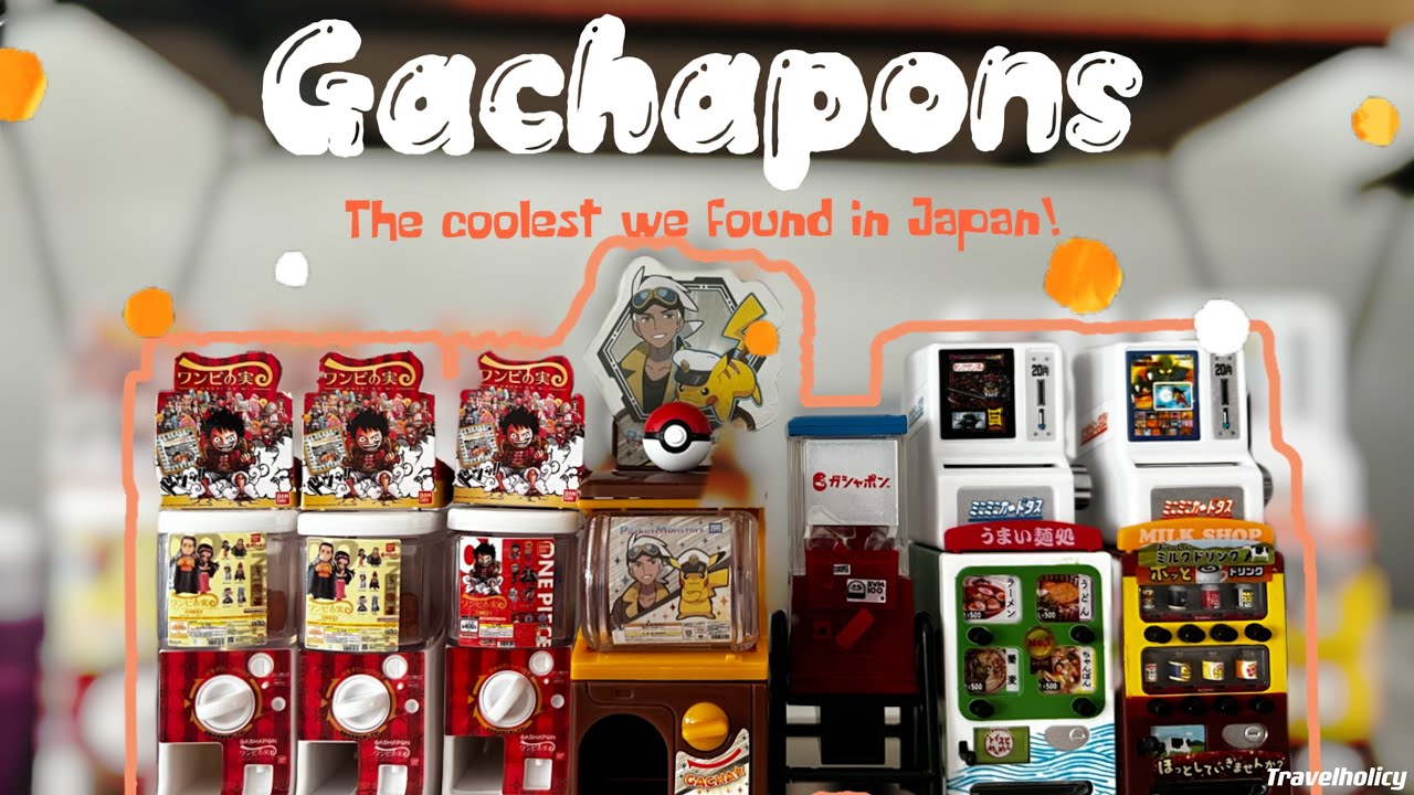 Coolest Gachapons we found from Japan! - YouTube
