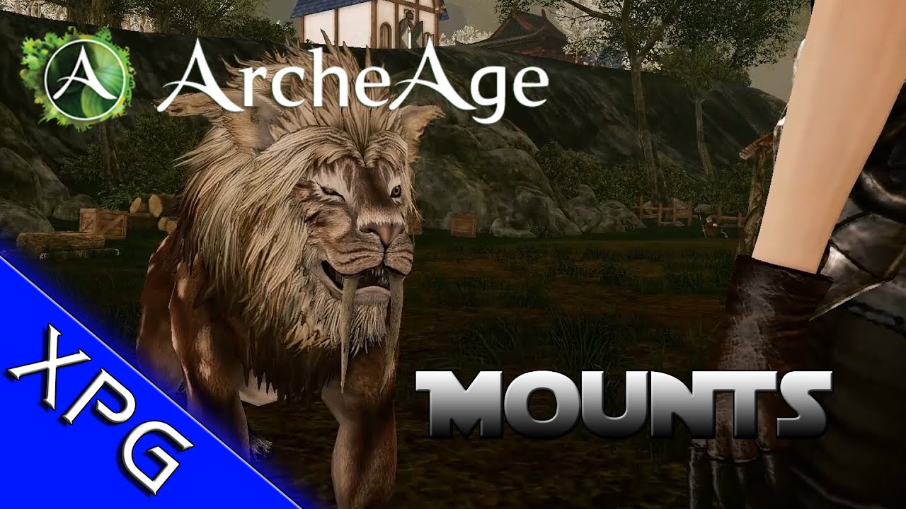 ArcheAge - Mount Information - YouTube