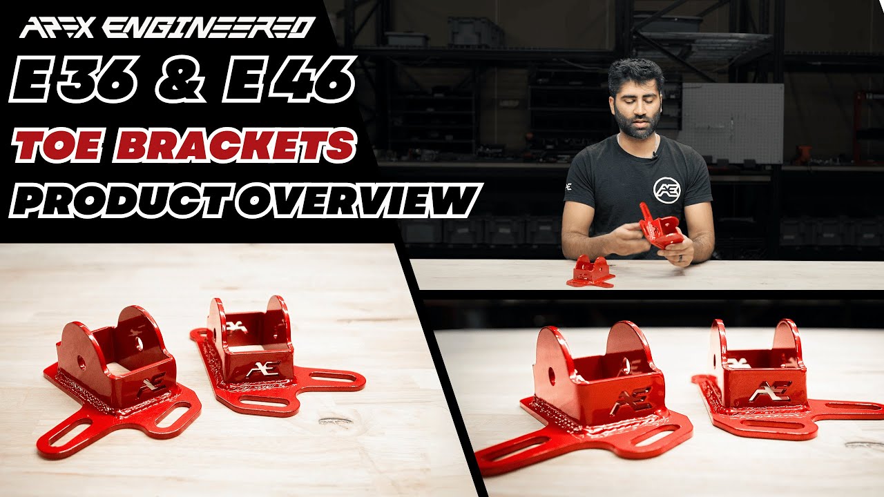 BMW E36 and E46 Rear Toe Brackets - PRODUCT OVERVIEW - YouTube