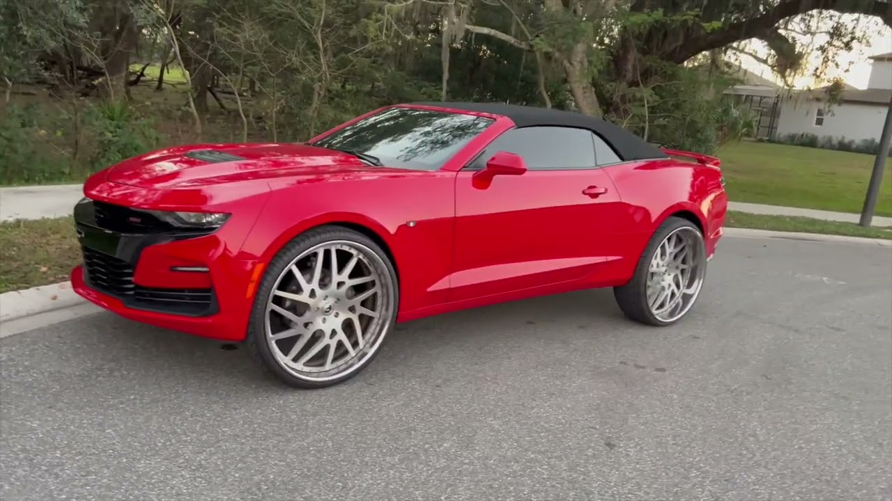 CAMARO SS ON 26S | #FORGIATOS | TWISTED MAGLIAS - YouTube