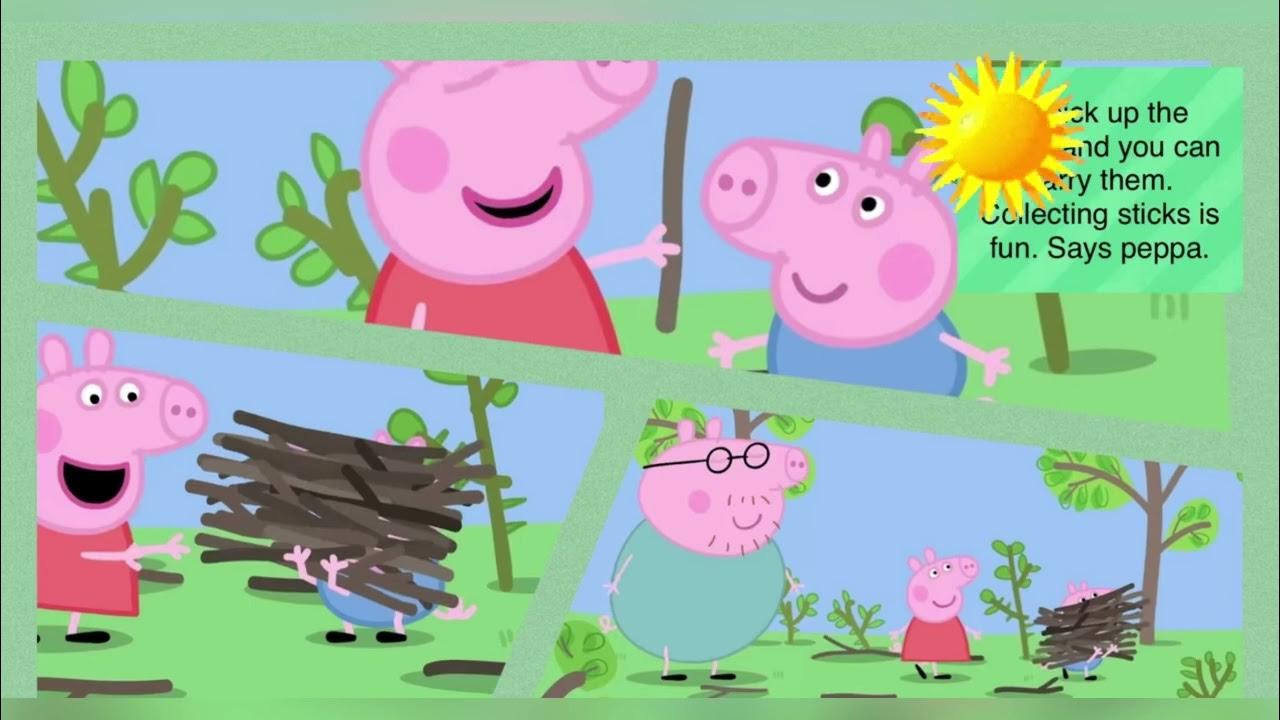 Peppa Pig- Peppa and Family go Camping|Peppa adventure| Peppa short ...