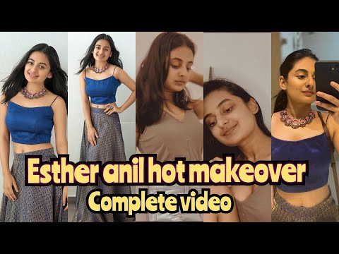 ദൃശ്യം കഴിഞ്ഞപ്പോൾ എസ്തർ ഈ കോലത്തിൽ ആയി | Esther anil complete navel show | Esther anil hot navel