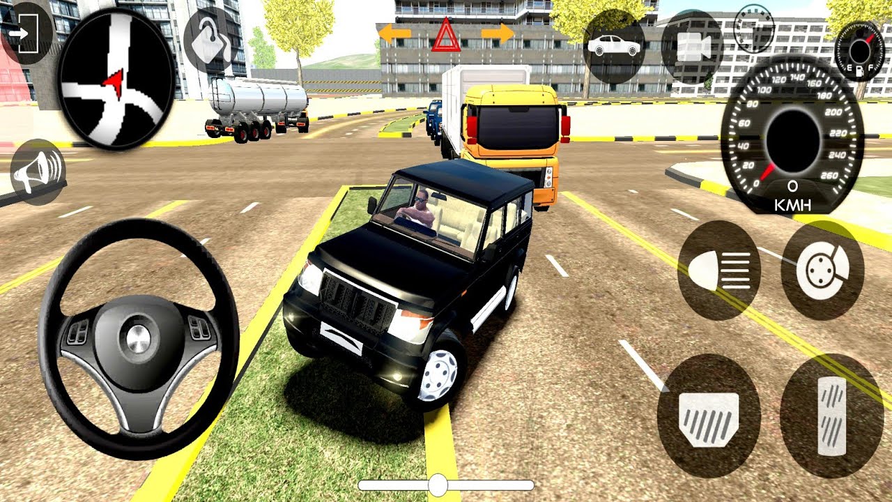 Mahindra Bolero Black Colour - New Mahindra Bolero Car Driving Game ...