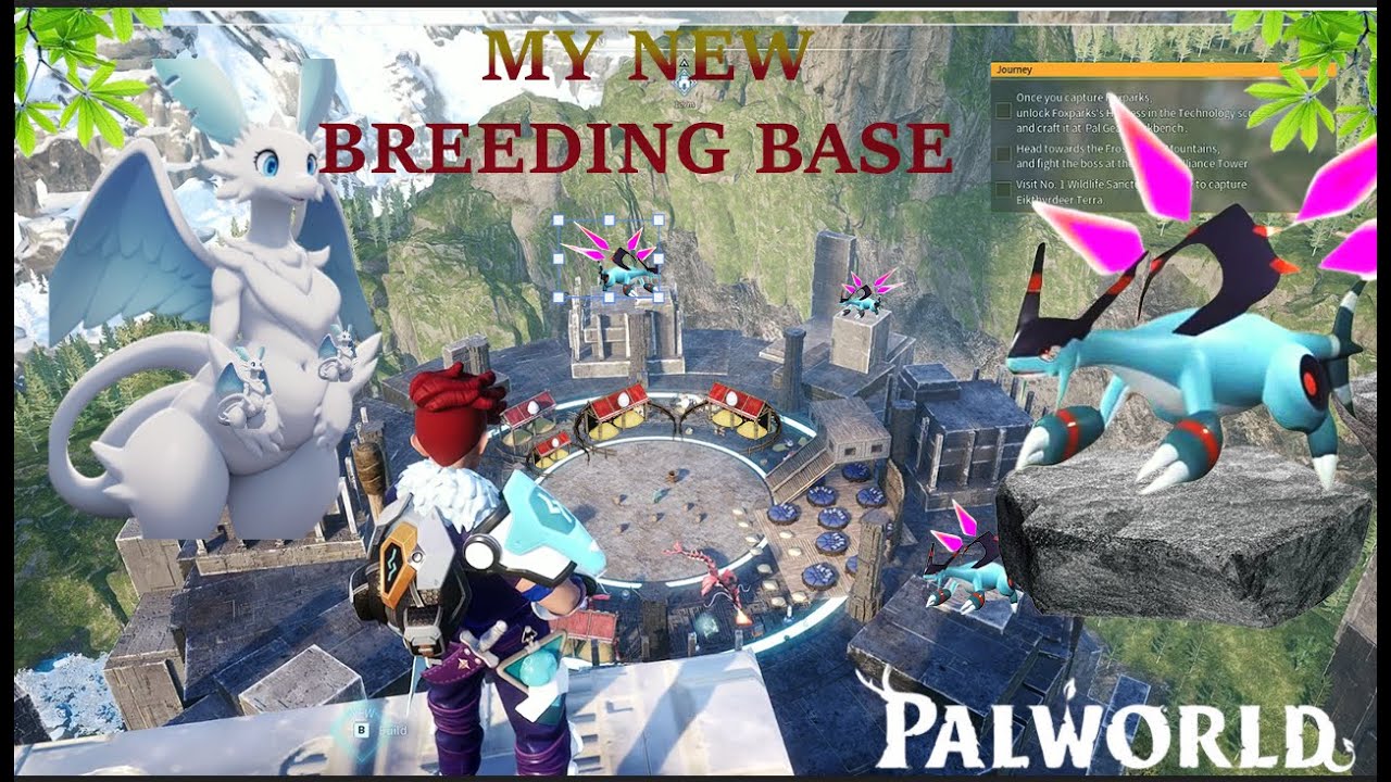 PALWORLD MY NEW BREEDING BASE || PALWORLD GAMPLAY | PALWORLD | PALWORLD ...