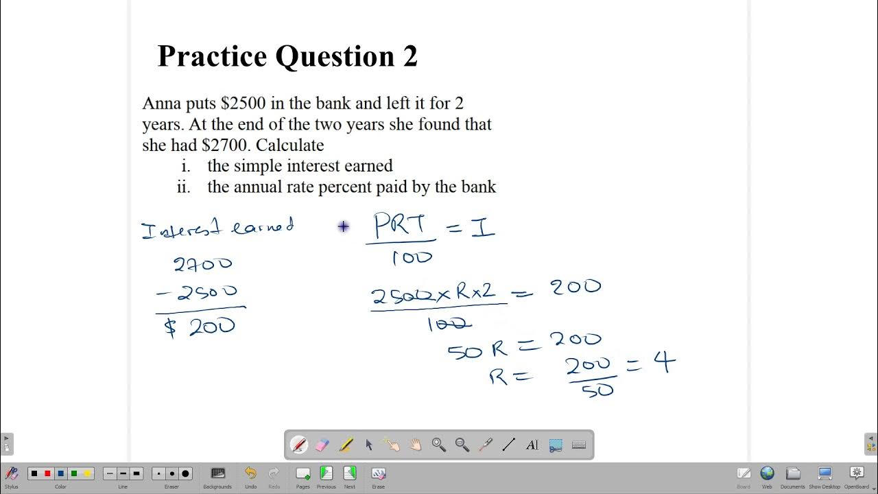 Simple Interest - YouTube