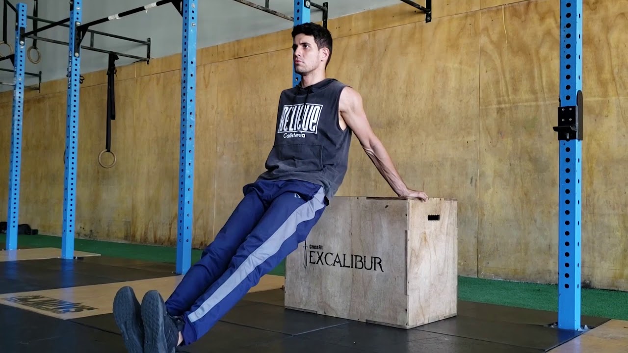 Bench Dips (Mergulho No Banco - Calistenia) - YouTube