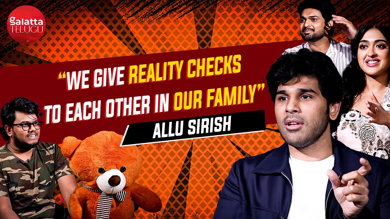 Allu Sirish & Team Buddy Interview With Ram Venkat Srikar | Gayatri ...