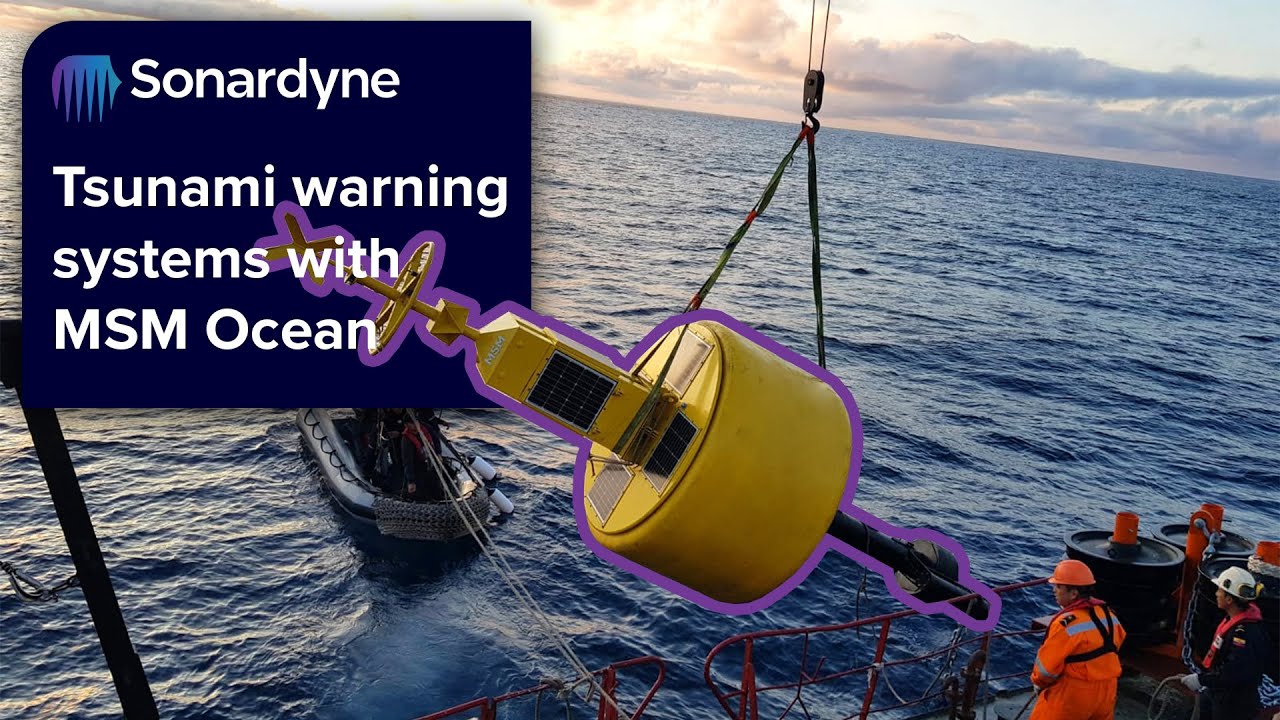 Protecting vulnerable coastlines since 2007 - Tsunami warning systems with MSM Ocean - YouTube