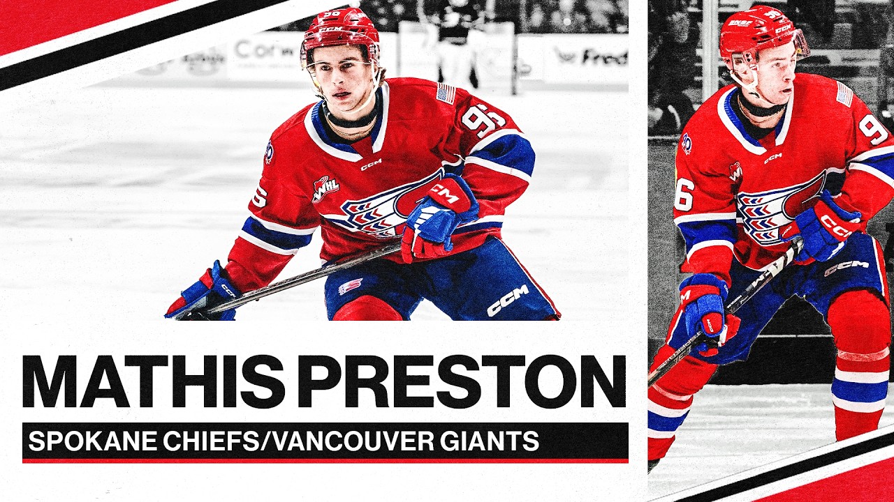 Mathis Preston is Built for High Pressure Moments | NHL Top Prospects ...