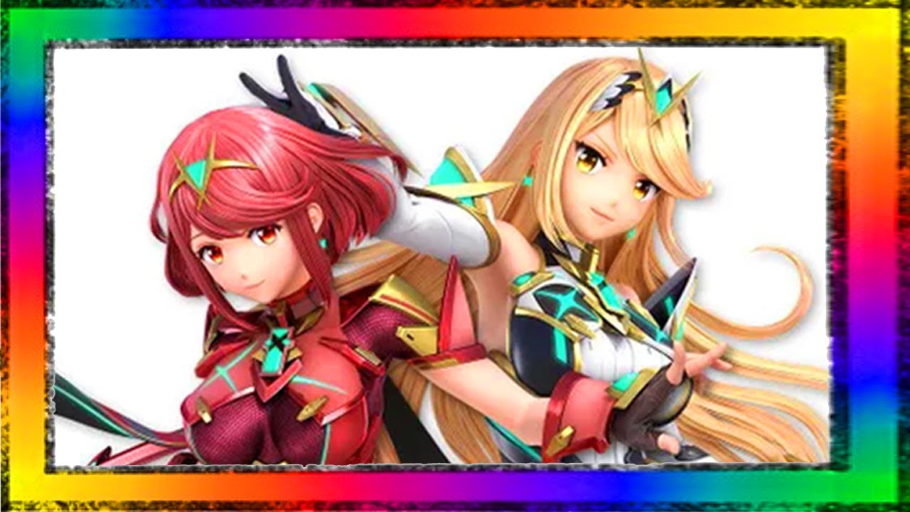 Pyra / Mythra Smash Reveal Reaction! - YouTube