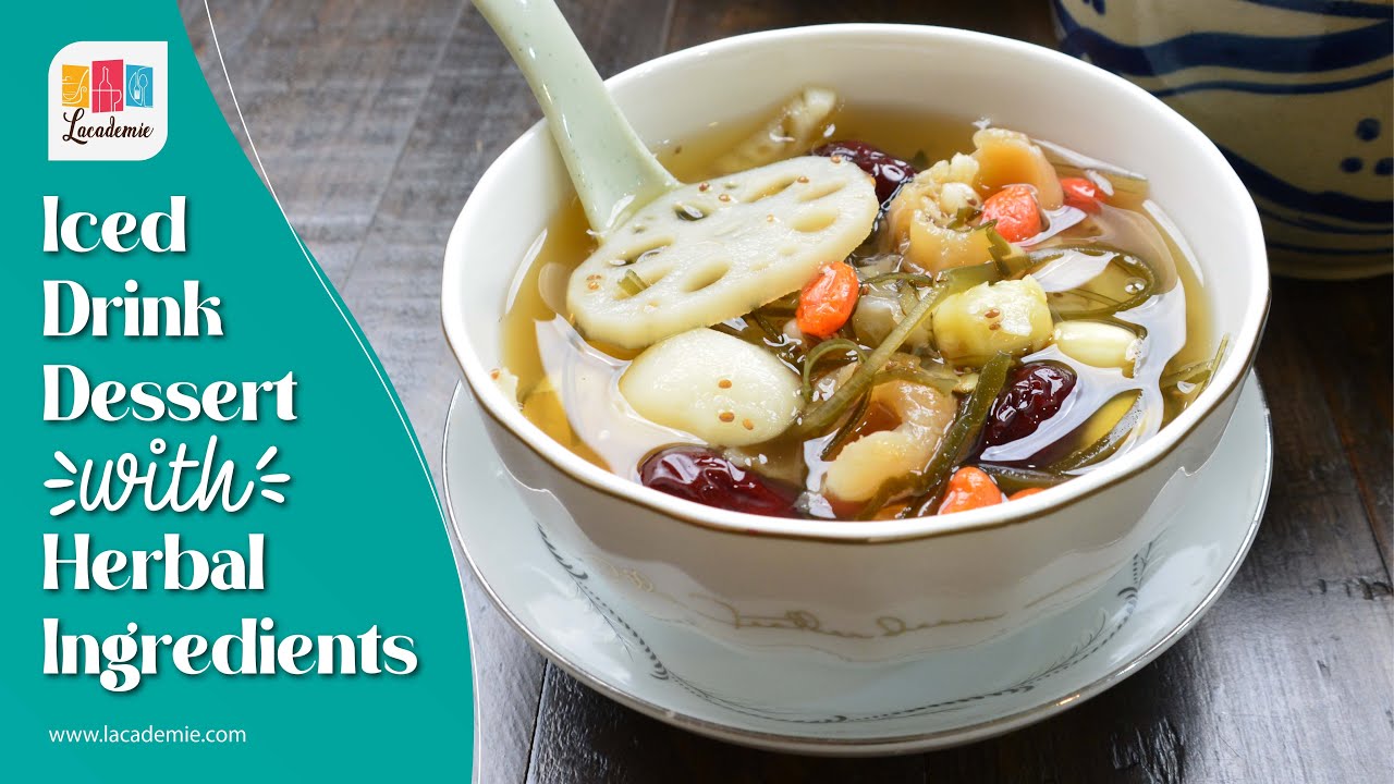 Chè Sâm Bổ Lượng - Revitalizing Iced Drink Dessert With Herbal ...