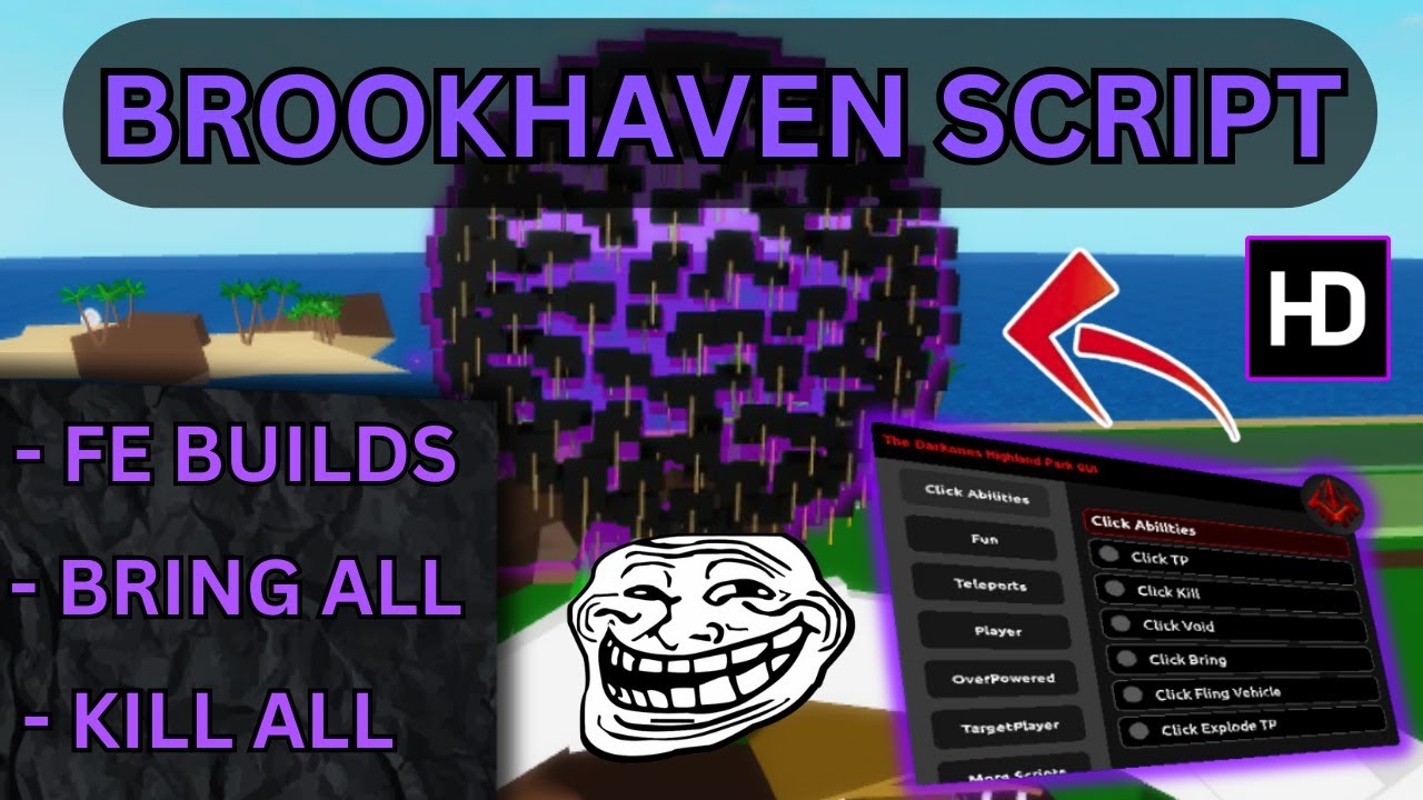 [NEWEST] Brookhaven Script | FE BUILDS, KILL ALL, BRING ALL | *PASTEBIN 2024* - YouTube